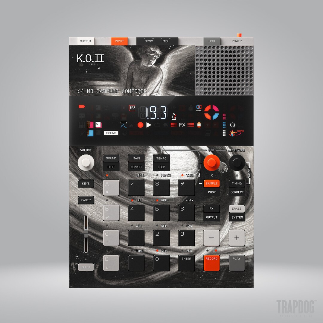 EP-133 KO II Vinyl Sticker Skin / Precut Holes / #128 - Etsy