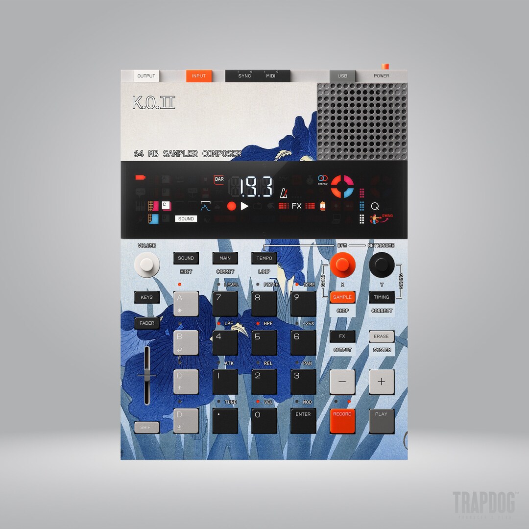 EP-133 KO II Vinyl Sticker Skin / Precut Holes / #33 - Etsy