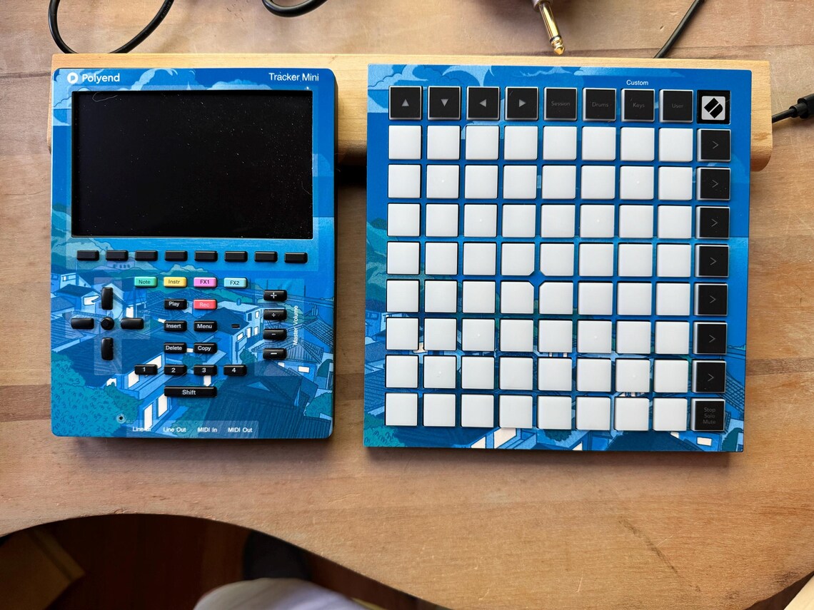 Custom Launchpad Mini MK3 Vinyl Skin Sticker / Precut Holes / Fully ...