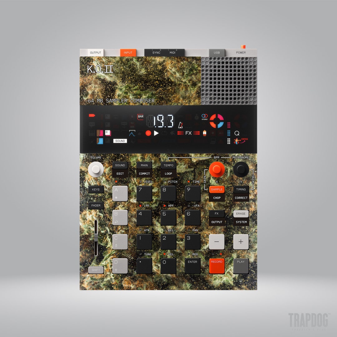 EP-133 KO II Vinyl Sticker Skin / Precut Holes / #11 - Etsy