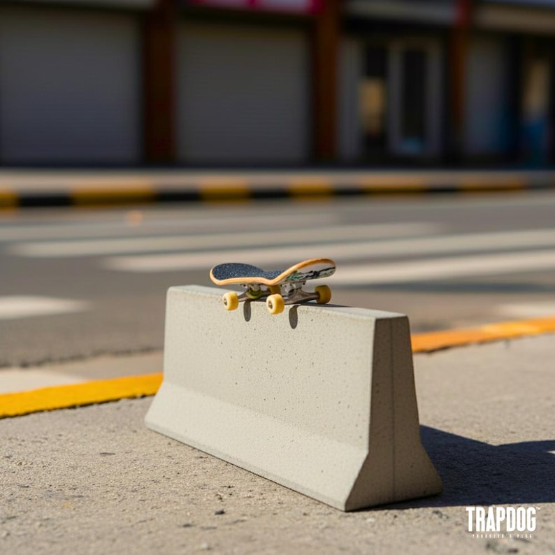 3D Printed Molds for Concrete Fingerboard Barriers | DIY Skate Park ...