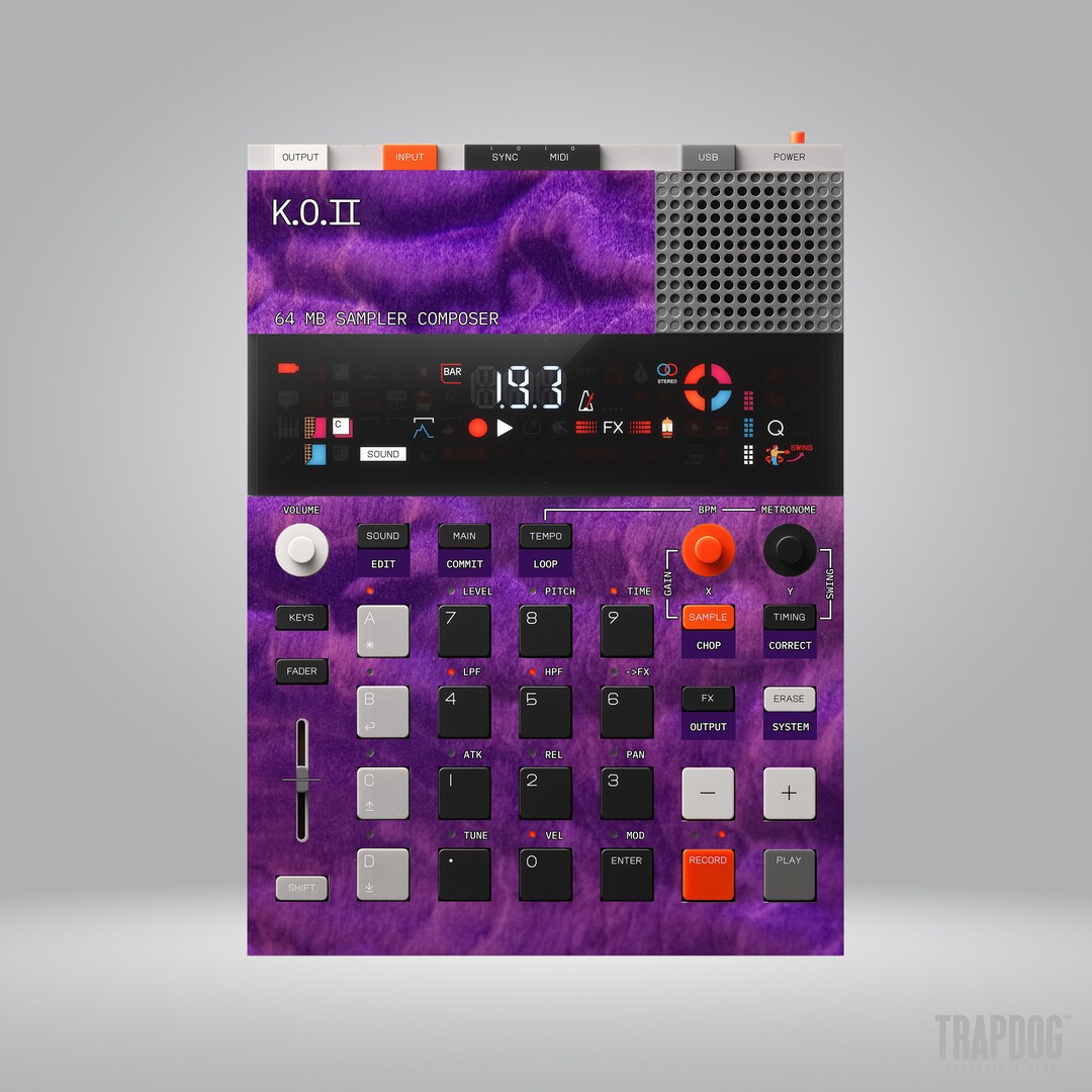 EP-133 KO II Vinyl Sticker Skin / Precut Holes / #28 - Etsy