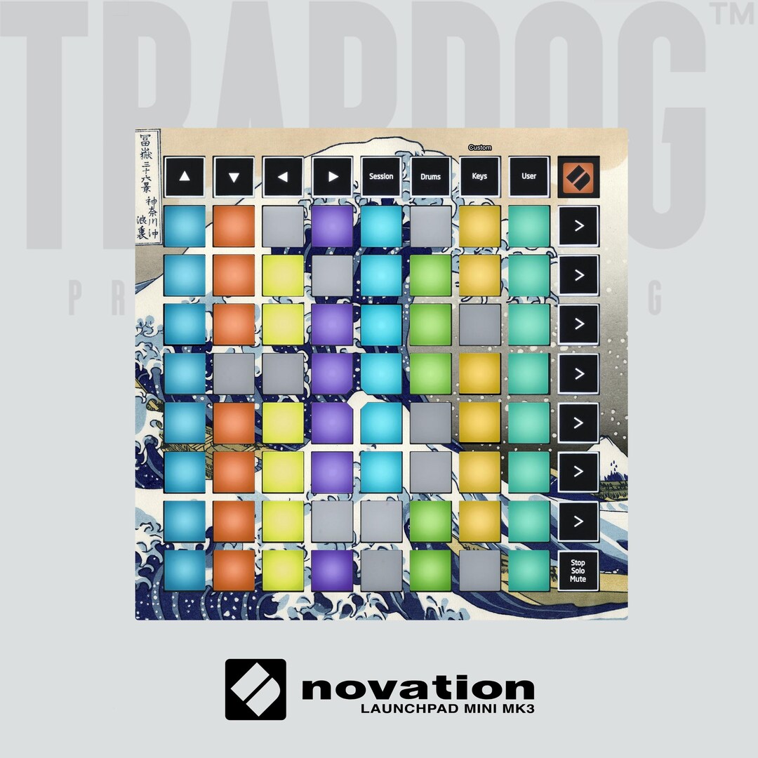 Custom Launchpad Mini MK3 Vinyl Skin Sticker / Precut Holes / Fully ...