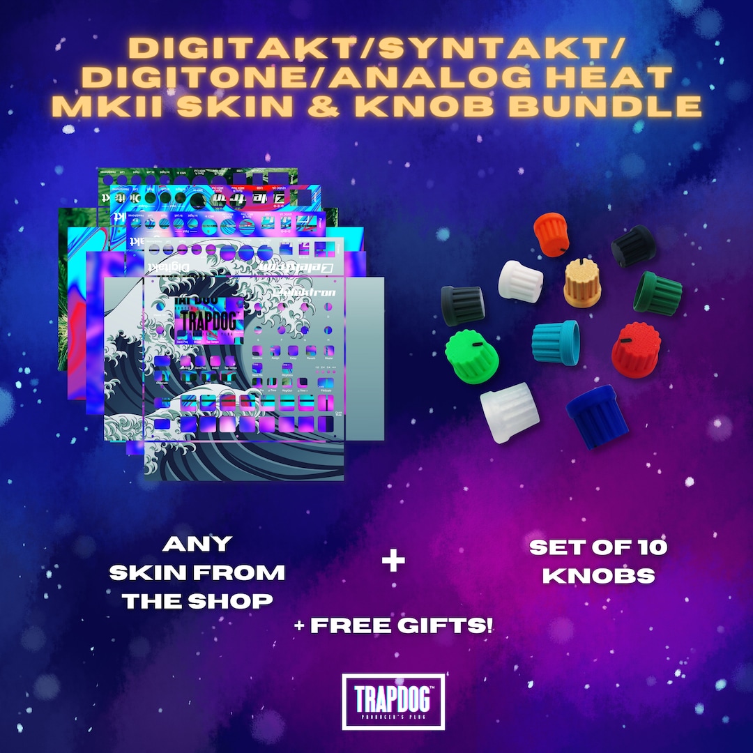 Fully Custom Digitakt MK I + II, Digitone, Syntakt & Analog Heat MKII ...