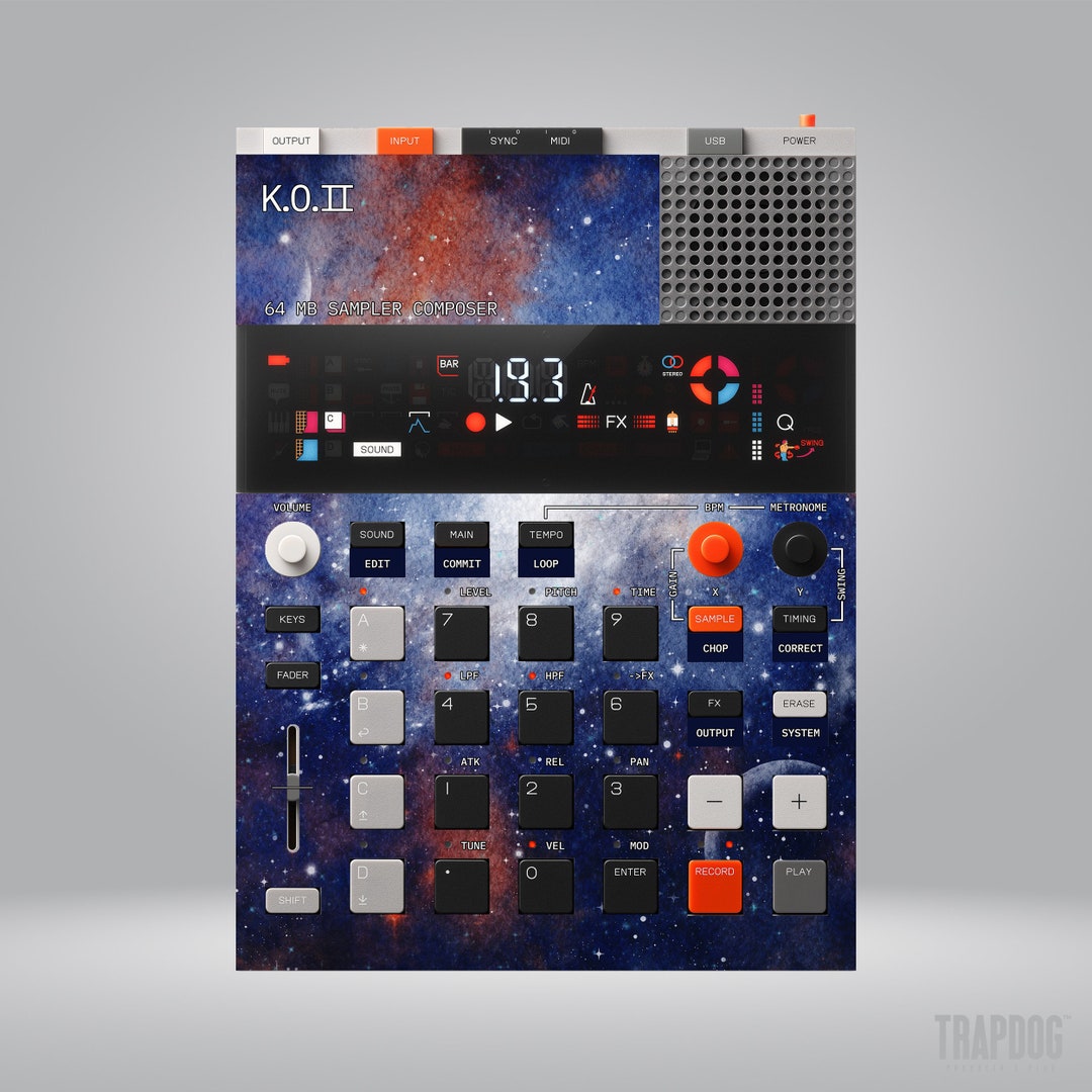 EP-133 KO II Vinyl Sticker Skin / Precut Holes / #161 - Etsy