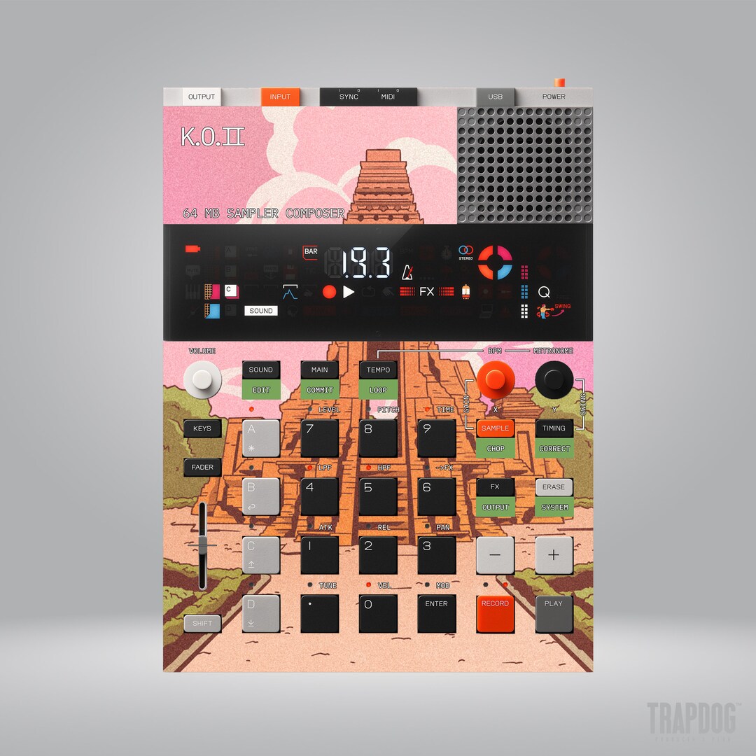 EP-133 KO II Vinyl Sticker Skin / Precut Holes / #52 - Etsy