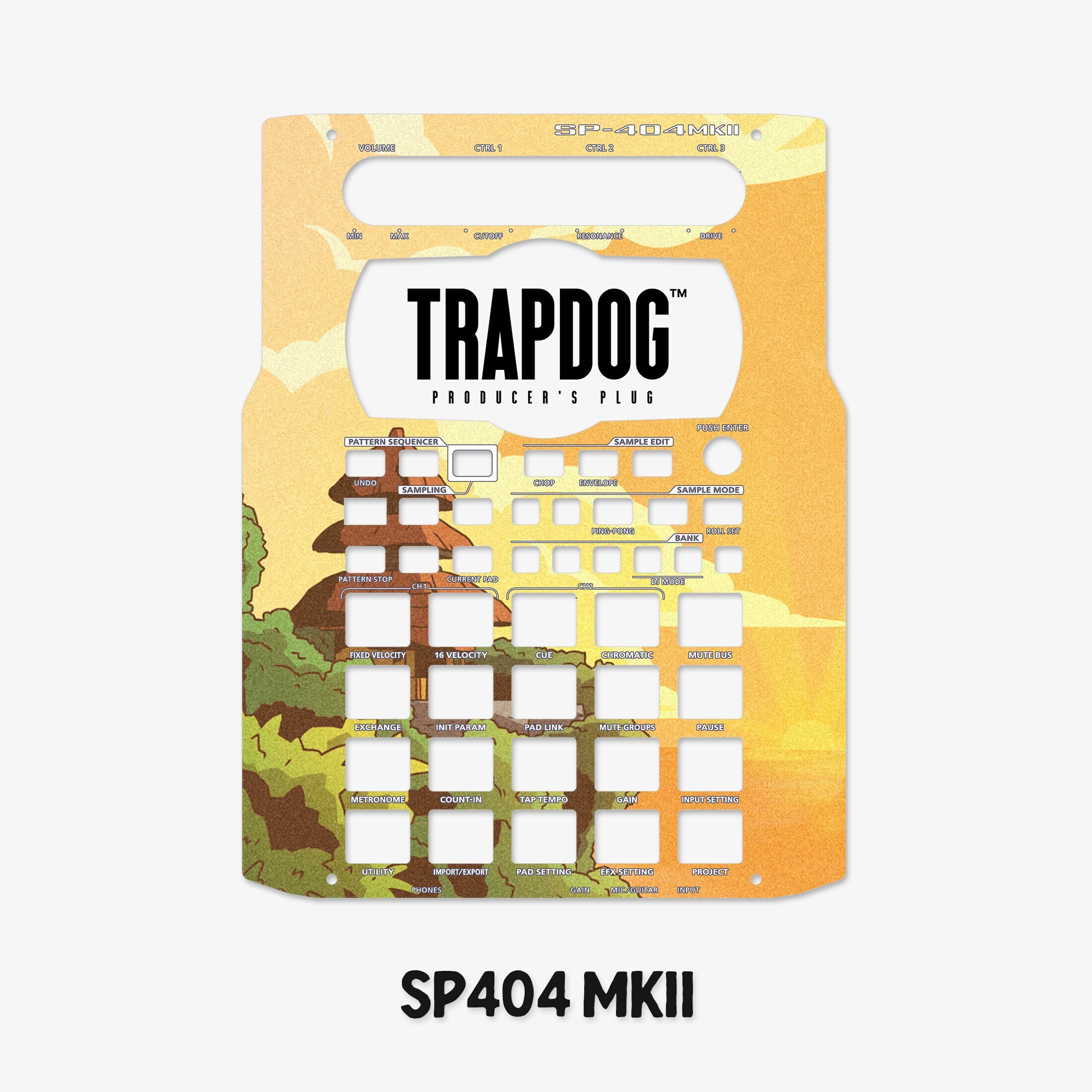 SP404 MKII / SX / A Vinyl Faceplate Skin Sticker Precut - Etsy