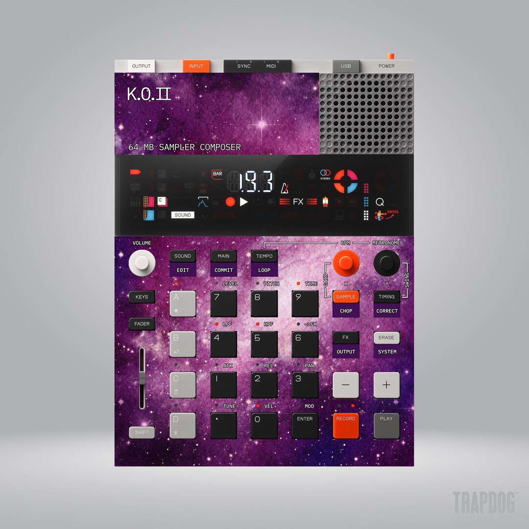 EP-133 KO II Vinyl Sticker Skin / Precut Holes / #159 - Etsy