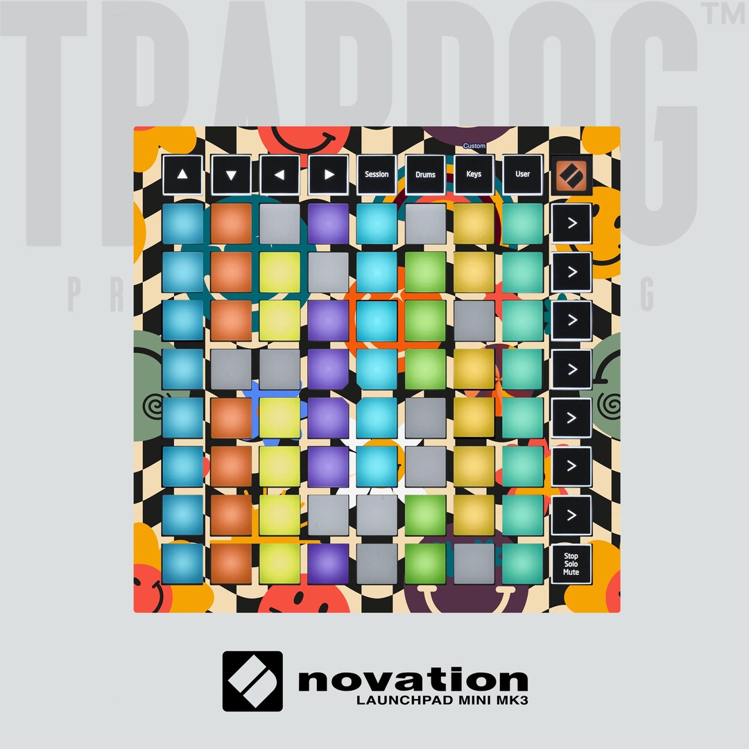 Custom Launchpad Mini MK3 Vinyl Skin Sticker / Precut Holes / Fully ...