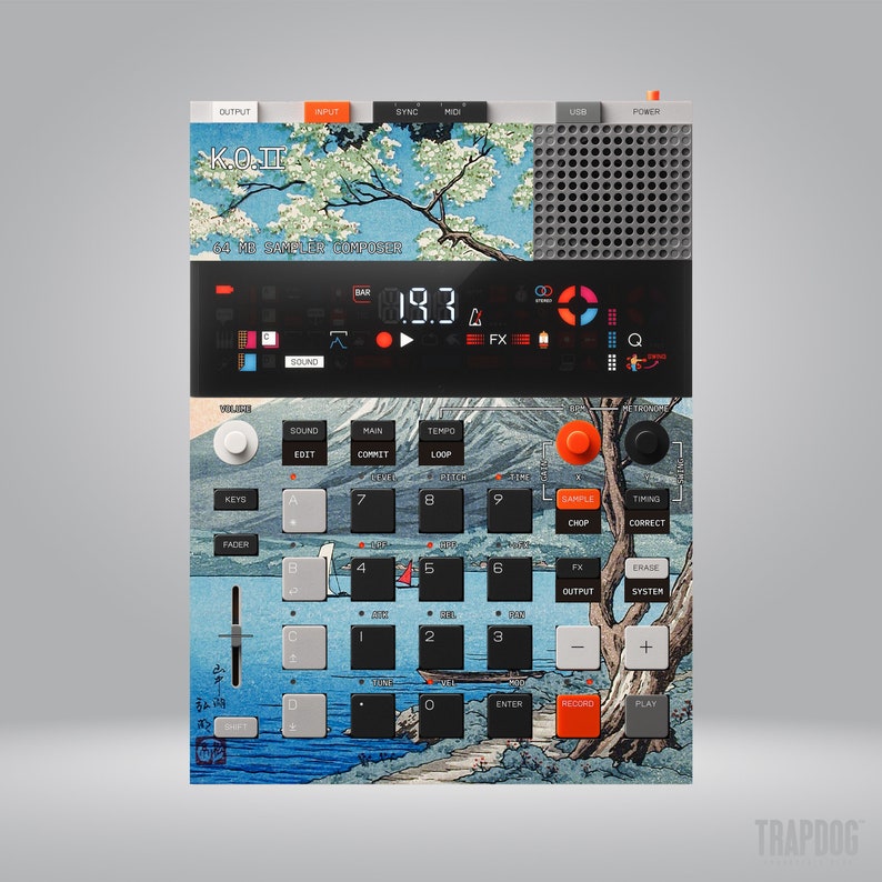 EP-133 KO II Vinyl Sticker Skin / Precut Holes / 119 - Etsy