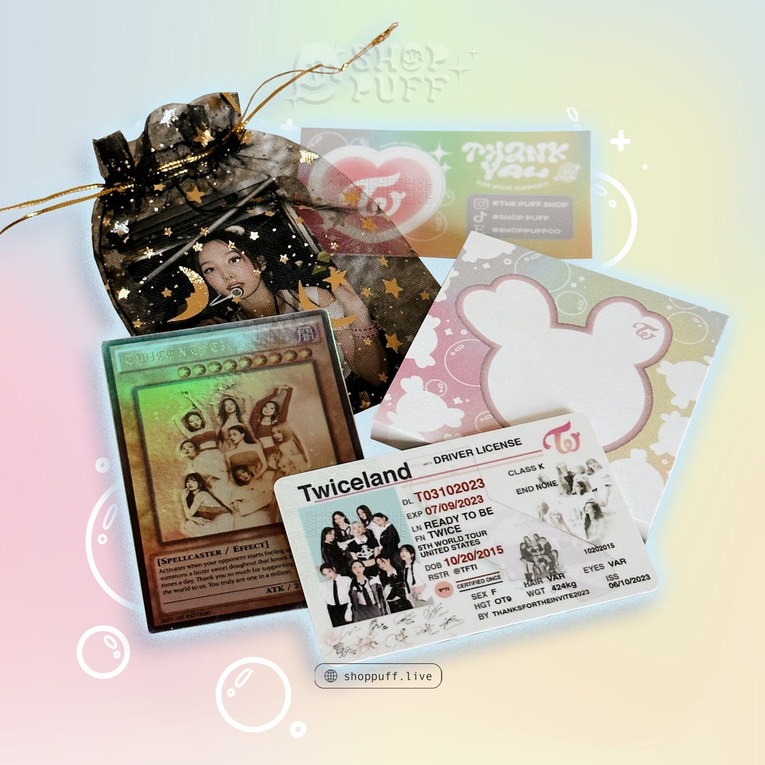 TW Grab Bag: Holographic Playing Card Drivers License, Sticky Notes ...