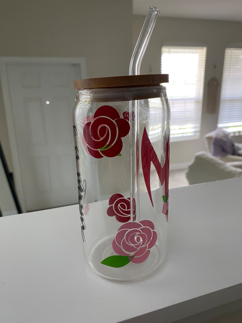 Scarlet Witch Custom Glass | Disney Water Iced Coffee Cup | Wanda ...