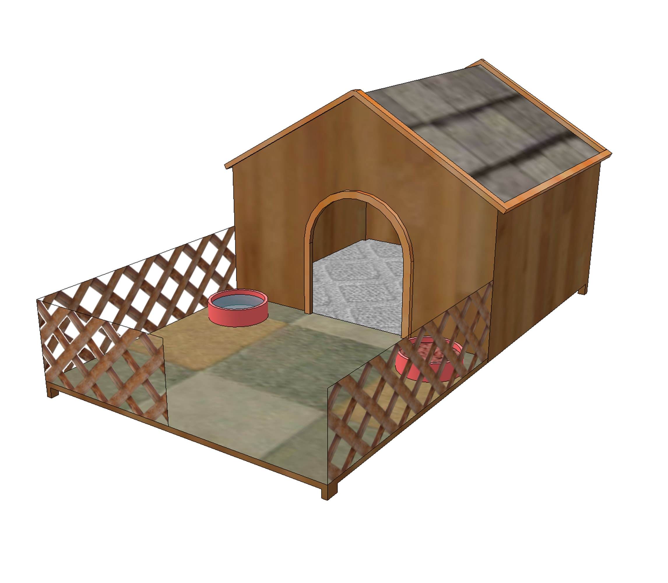 65 Plands of Dog House Sketchup Models - Etsy