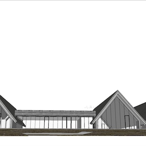 6th Modern Homestay Hotel Cabin Sketchup Models Gardenhouse - Etsy