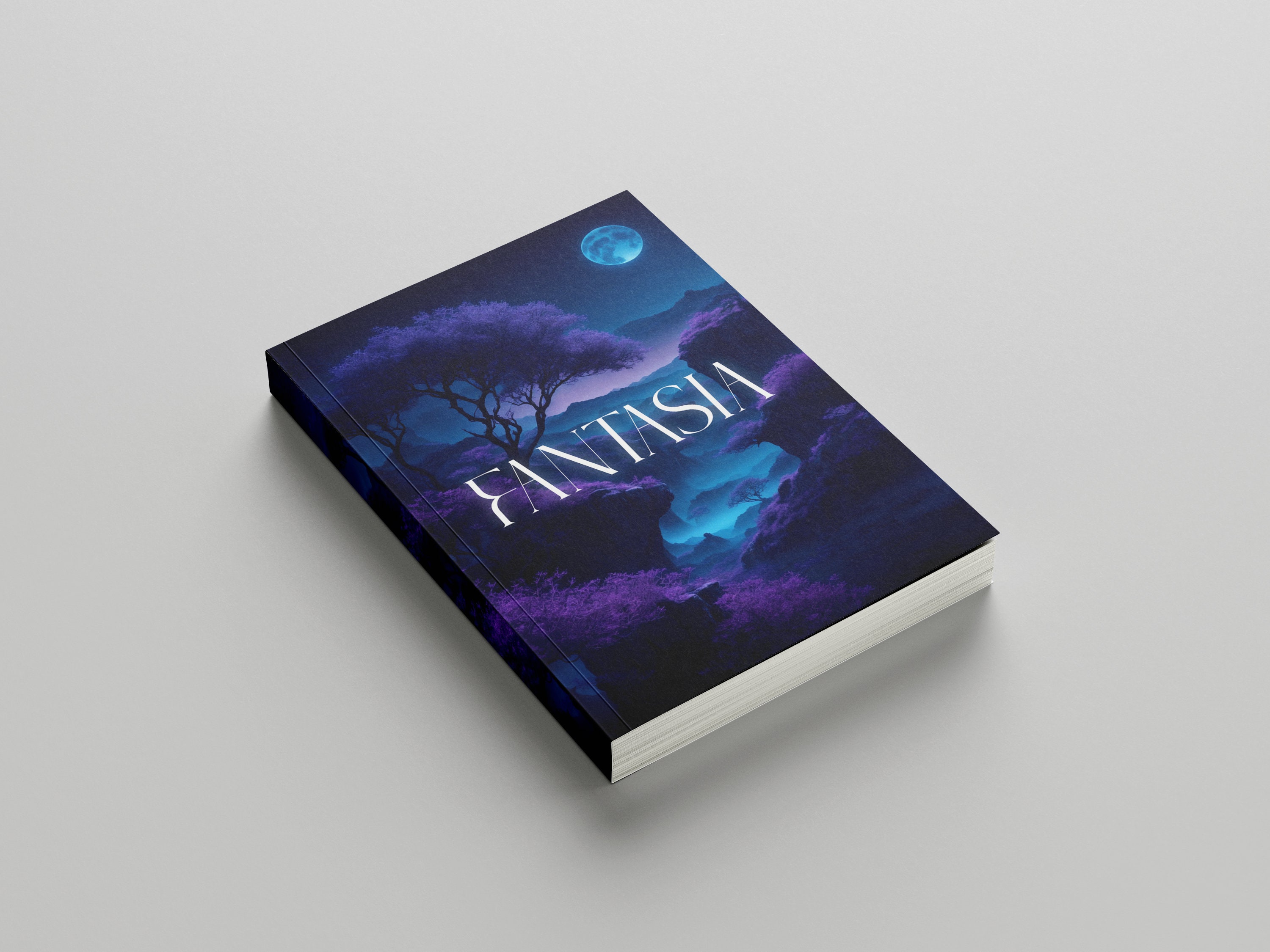 Fantasy Style Book Cover Design - Etsy
