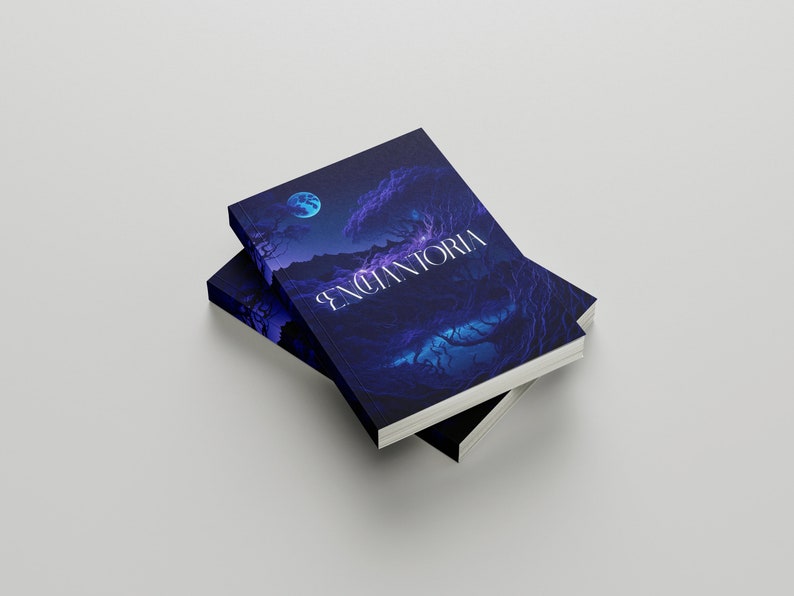 Fantasy Style Book Cover Design - Etsy