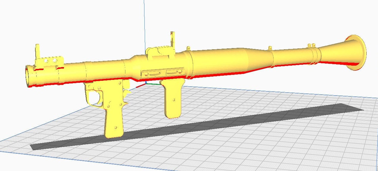RPG-7 1/4 Scale Model STL - Etsy