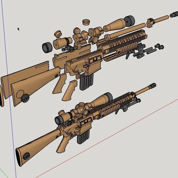 Replica Sniper Rifle - Etsy