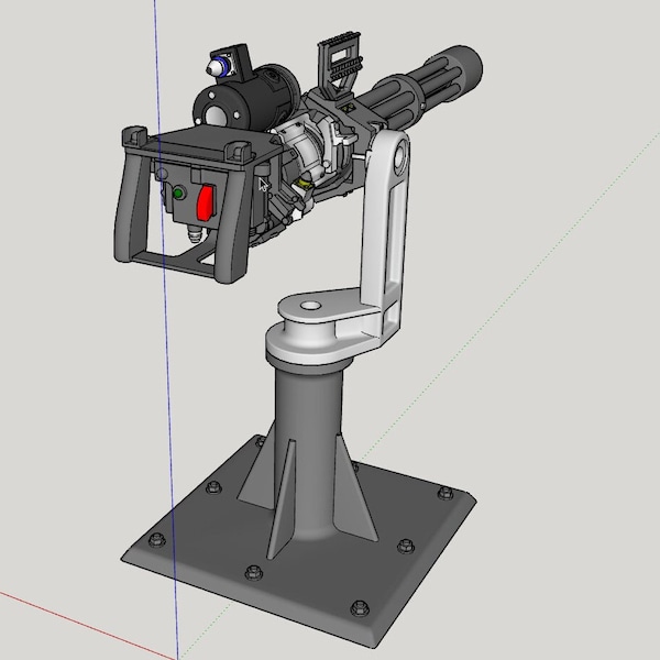 Minigun Prop - Etsy