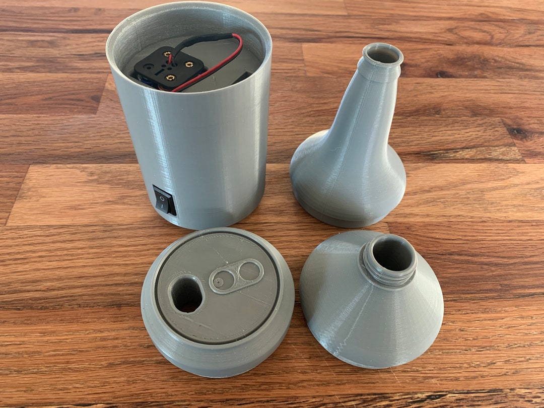 3D Printed Fursuit Beverage Prop With Built in Fan. 3 Designs to Choose ...