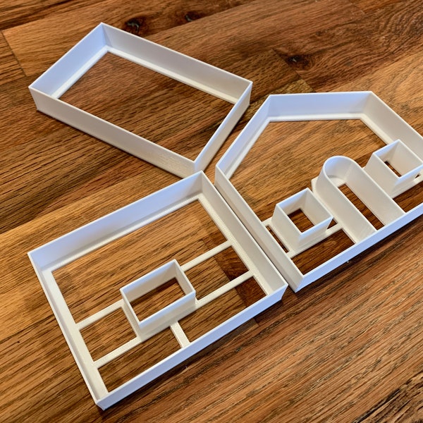 Gingerbread House Cutter - Etsy