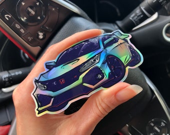 Stickers Honda Civic Type-r Fk8 Car Sticker, Car Lover, Pjrstudio, Jdm ...