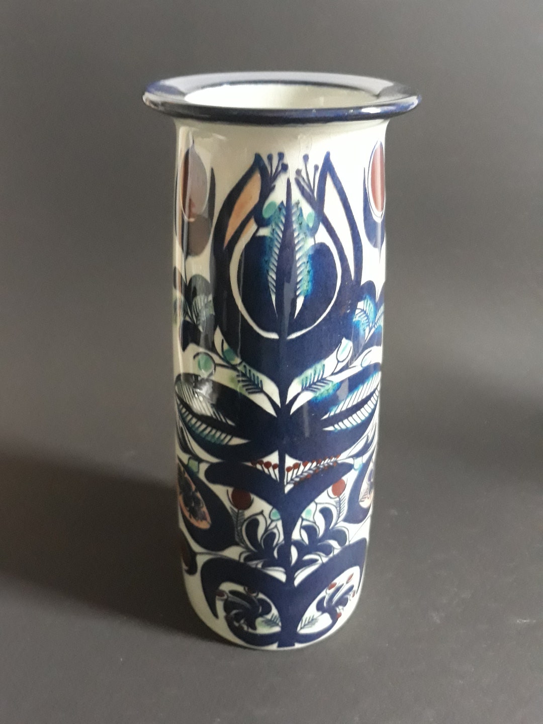 Vase Royal Copenhagen by Berte Jessen Denmark. Porcelain. - Etsy