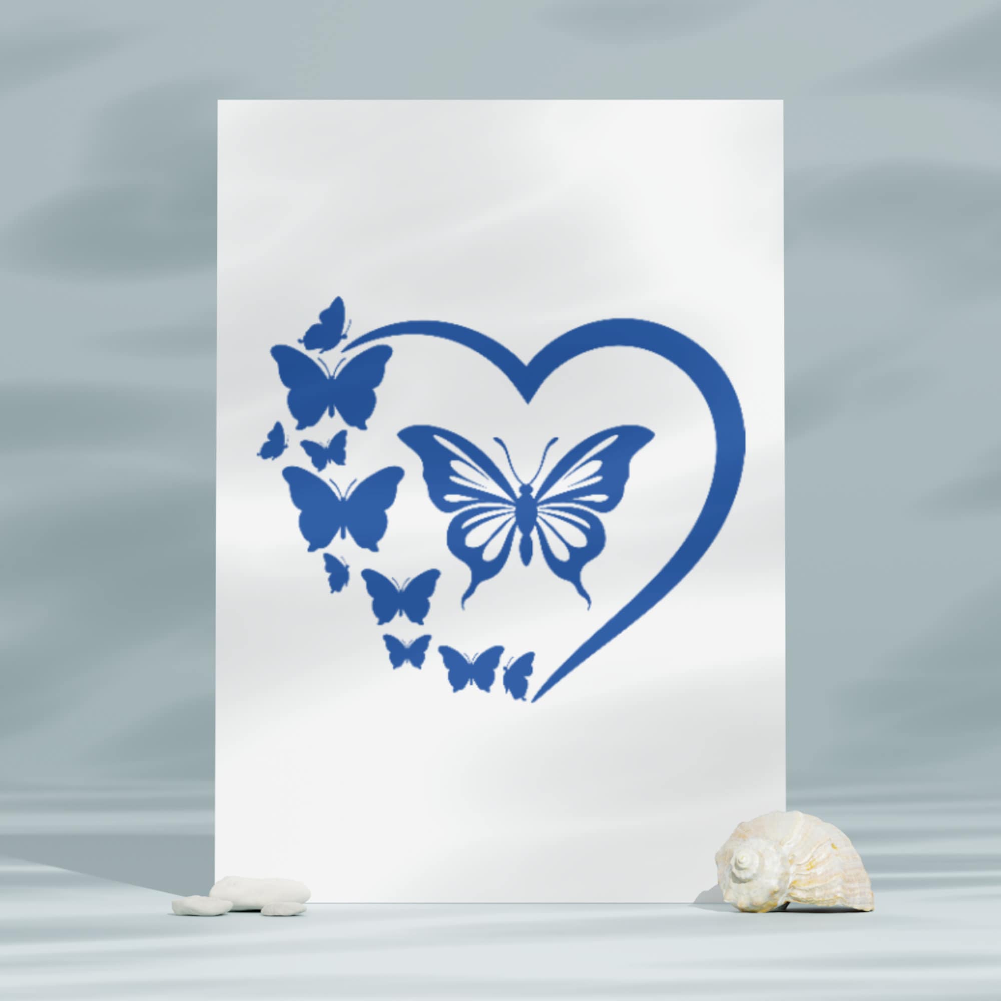 Heart Butterfly Svg, Butterfly Heart Svg, Butterfly Love Svg, Love ...