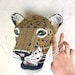 Cheetah Beaded Head. Large! Beaded African. Fair Trade - Etsy