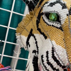 Cheetah Beaded Head. Large! Beaded African. Fair Trade - Etsy