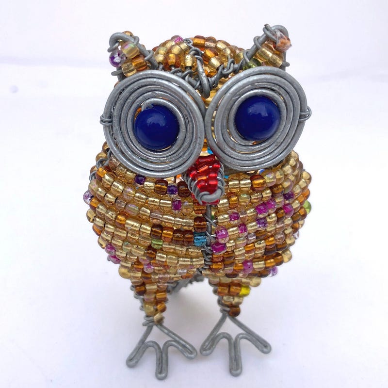 Wire Owl - Etsy