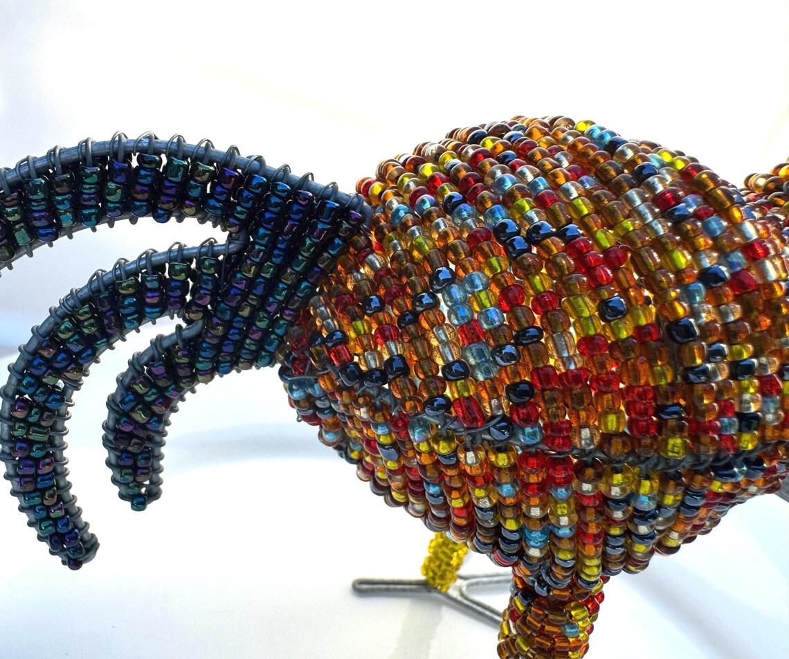 Beaded Rooster! South African Fair Trade Art. - Etsy