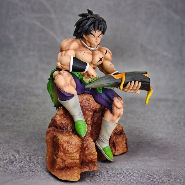 Super Saiyan Broly Figurine Dragon Ball 24 Cm - Etsy