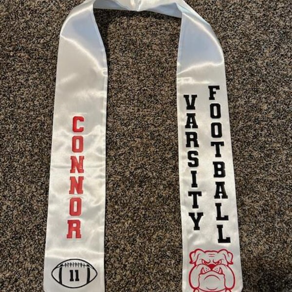 Student Athlete Graduation Stole - Etsy