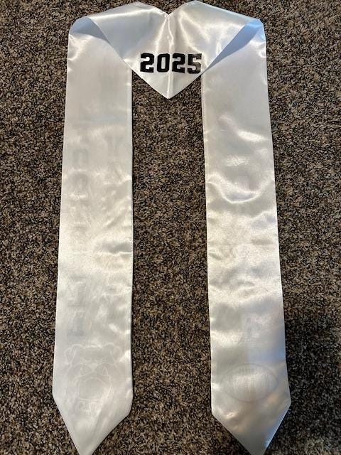 Varsity Athlete (sports) Graduation Stole - Etsy