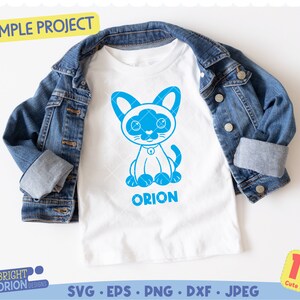 Cute Cat Outline Svg Bundle, Kitten Png, Kawaii Animal Jpeg, Pet Eps ...