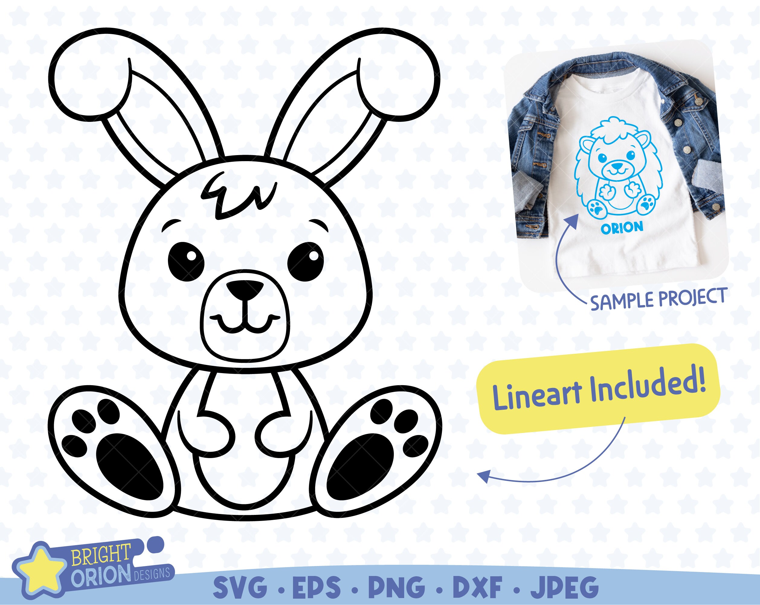 Cute Bunny Svg, Little Bunny Svg, First Easter Svg, Woodland Animals ...