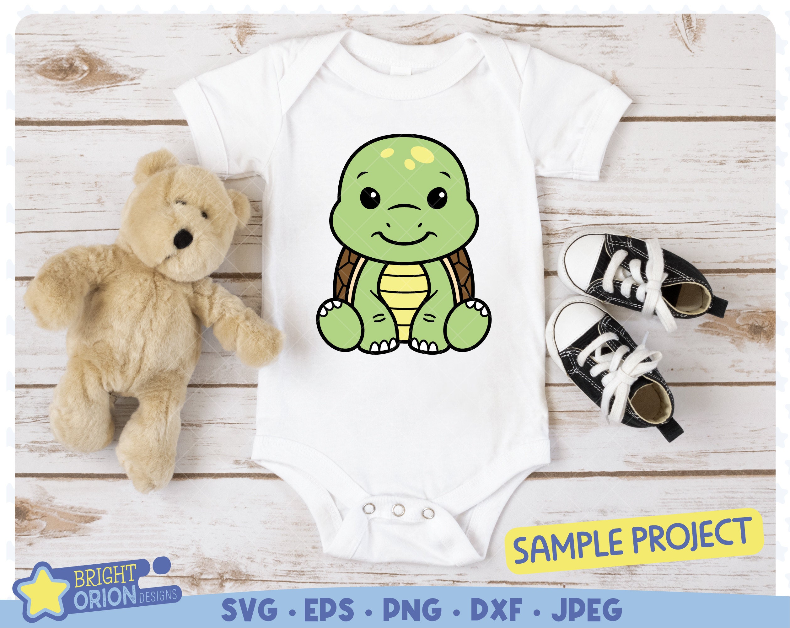 Cute Baby Turtle Svg, Layered Turtle Svg, Turtle Vector, Turtle Dxf ...