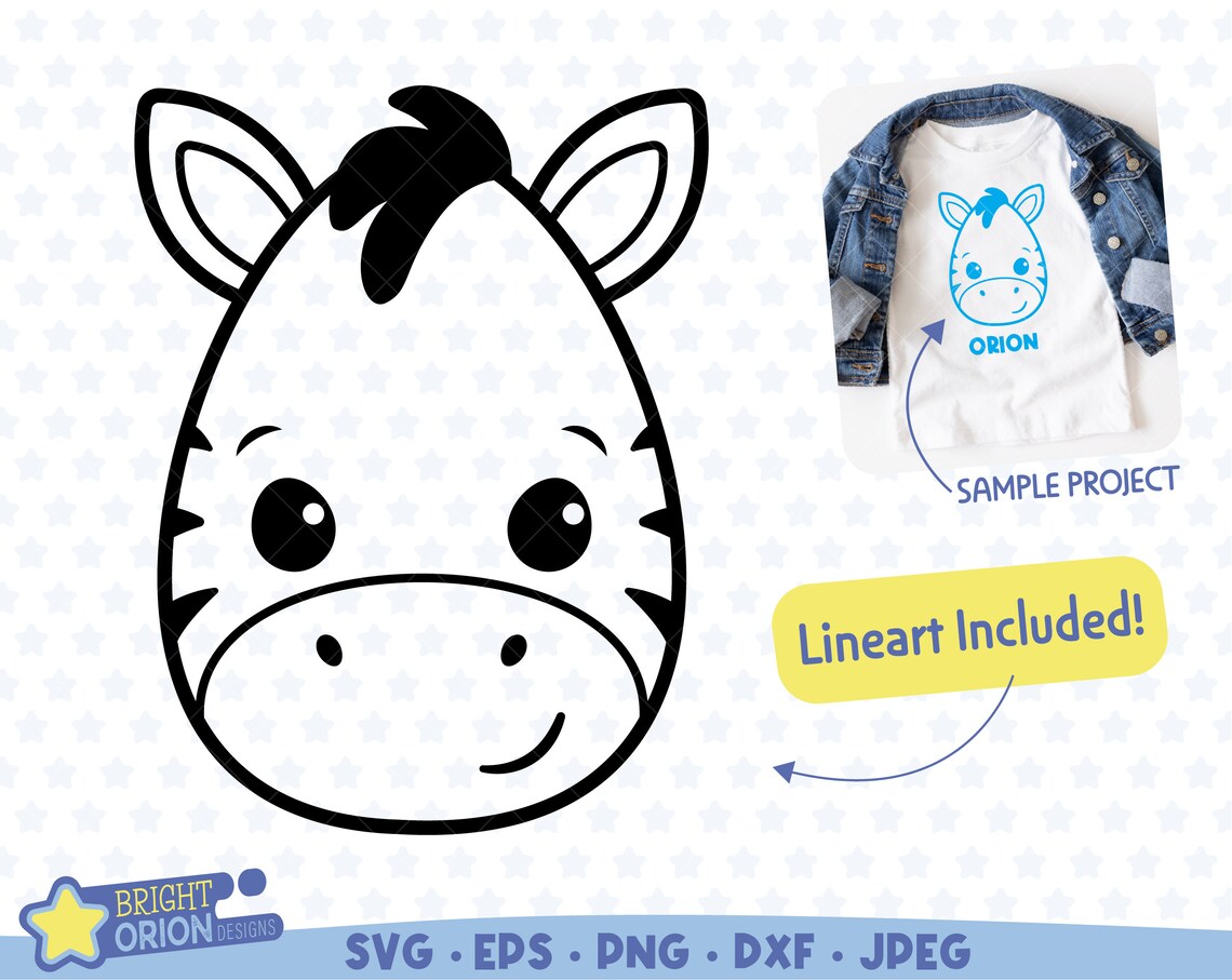 Cute Baby Zebra Face Svg, Zebra Head Svg, Jungle Animal Svg, Zoo Animal ...