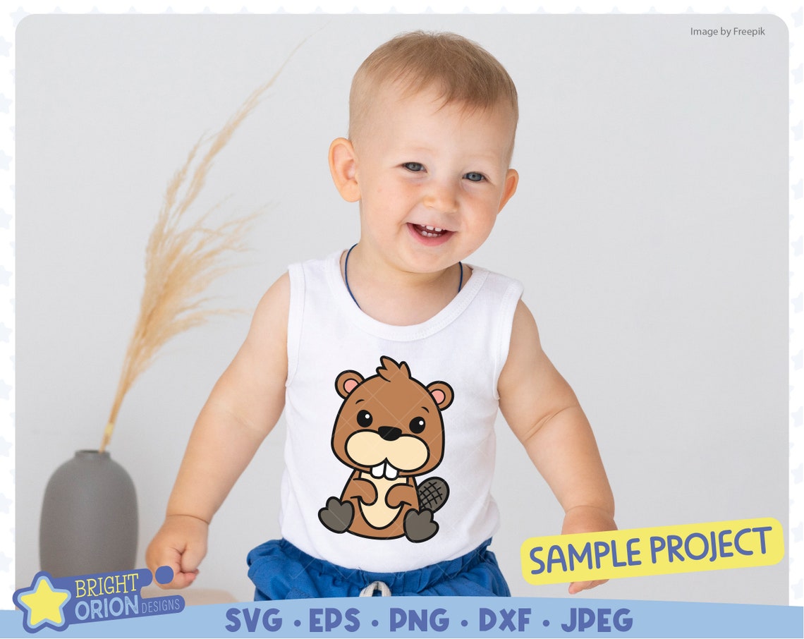 Cute Baby Beaver Svg, Woodland Animal Svg, Forest Animal Svg, Safari ...