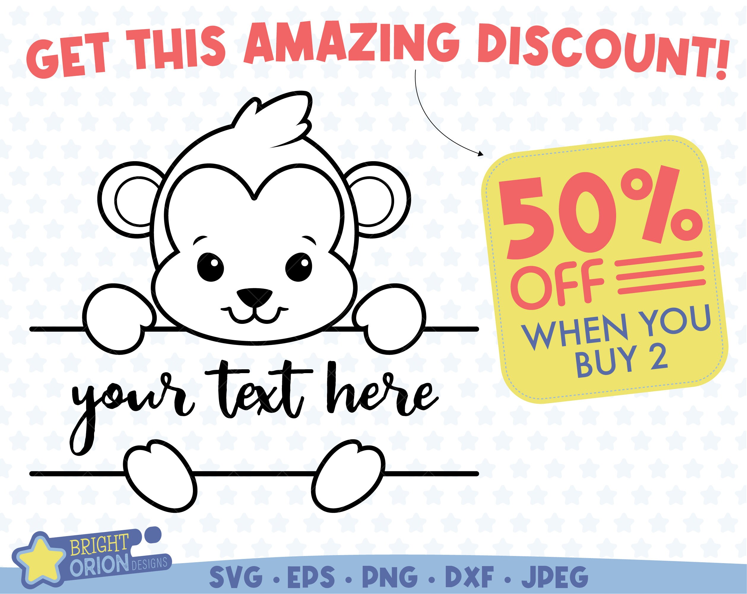 Cute Safari Animals Monogram Logo Svg, Rhino, Hippo, Giraffe, Koala ...