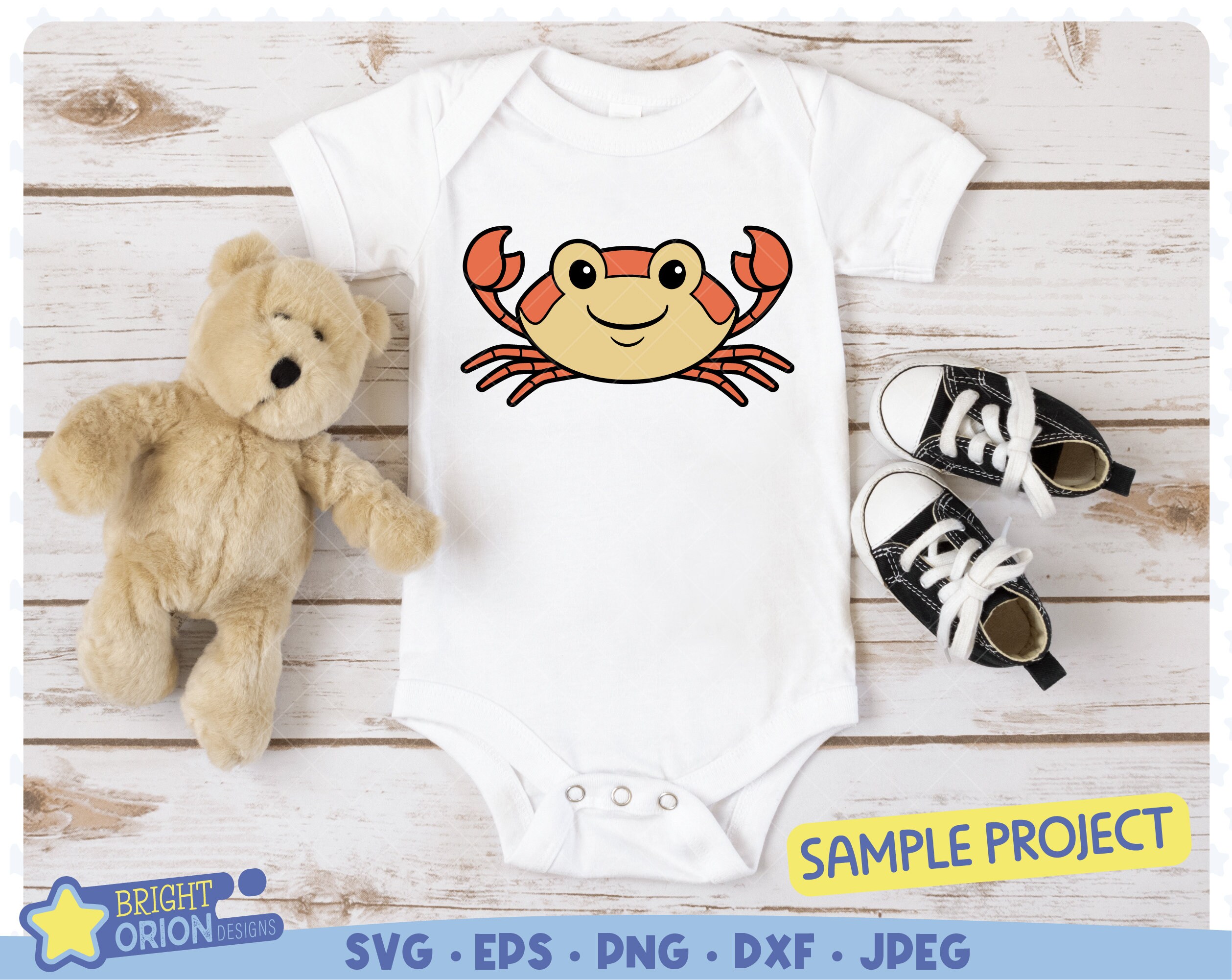 Cute Little Crab Svg, Sea Creature Png, Ocean Animal, Crabby Outline ...