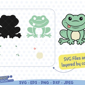 Cute Baby Frog Svg, Kawaii, Sticker, Baby Vector Design, Print, Baby ...