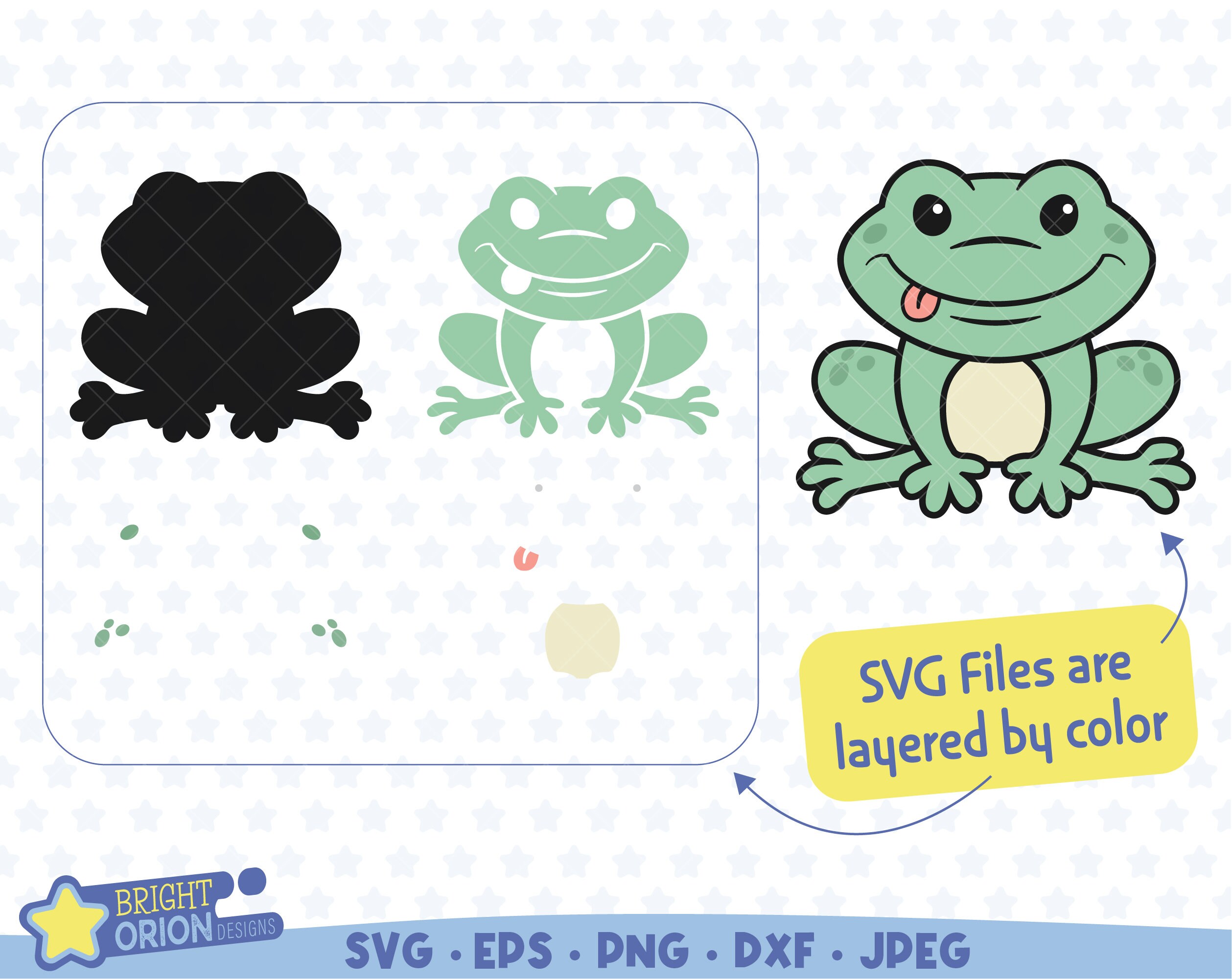 Cute Baby Frog Svg, Kawaii, Sticker, Baby Vector Design, Print, Baby ...
