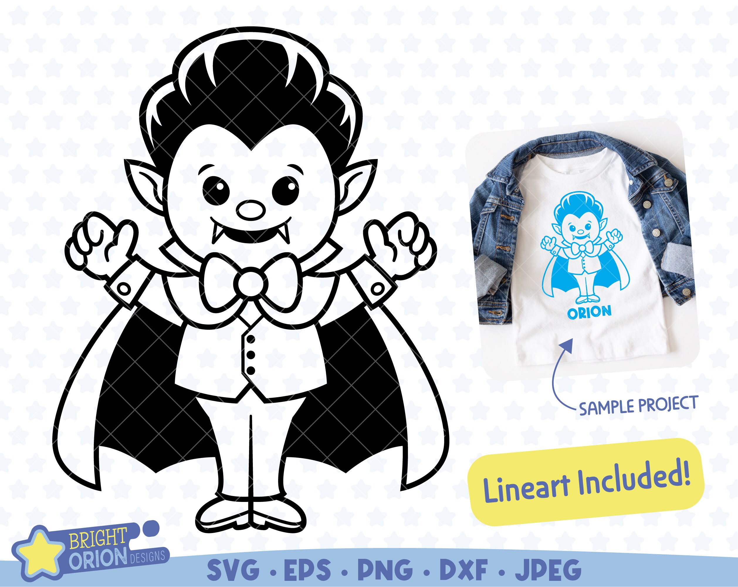 Cute Dracula Svg, Funny Vampire Cut File, Halloween Costume Png, Trick ...