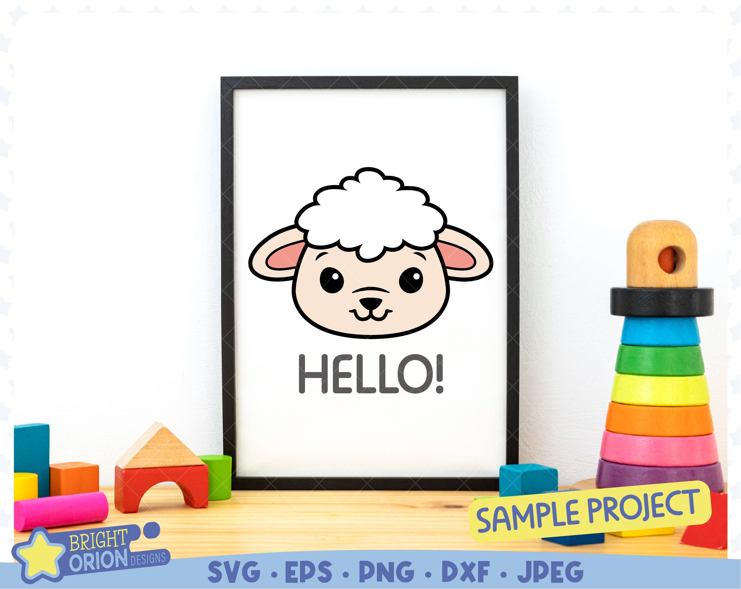 Cute Baby Sheep Face Svg, Lamb Svg, Sheep Head Clipart, Sheep Baby ...