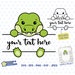 Cute Baby Turtle Svg, Layered Turtle Svg, Turtle Vector, Turtle Dxf ...