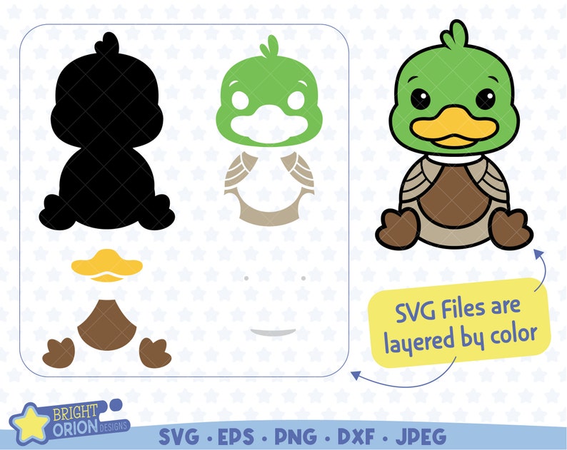 Cute Baby Duck Svg, Duckling Svg, Woodland Animals Svg, Duck Clip Art ...