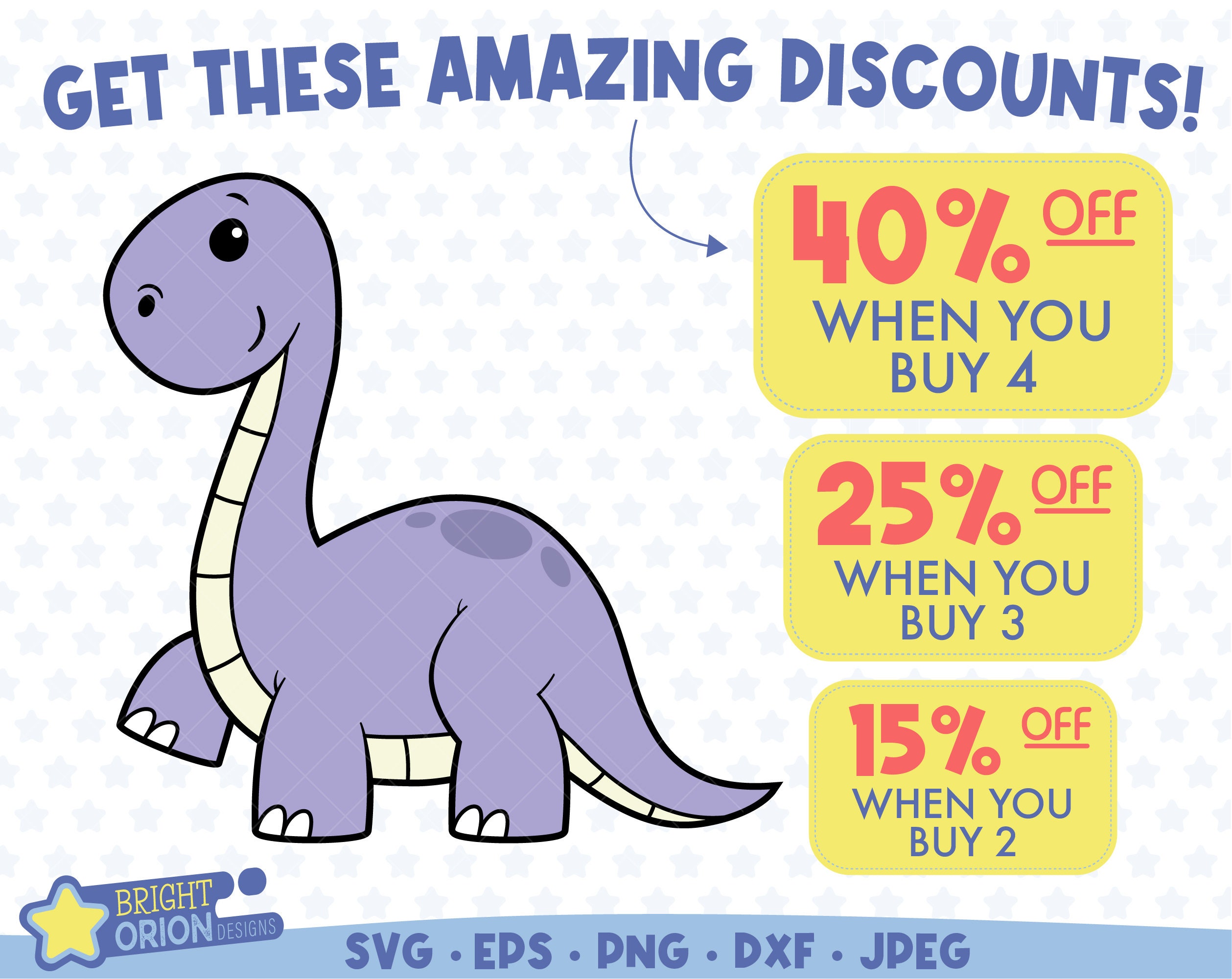 Cute Brontosaurus Svg Dinosaur Outline Svg Dino Svg Baby - Etsy