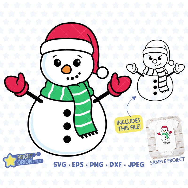 Snowman Hat Svg - Etsy